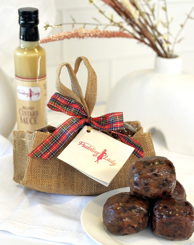 Hand crafted Christmas Pudding by The Pudding Lady