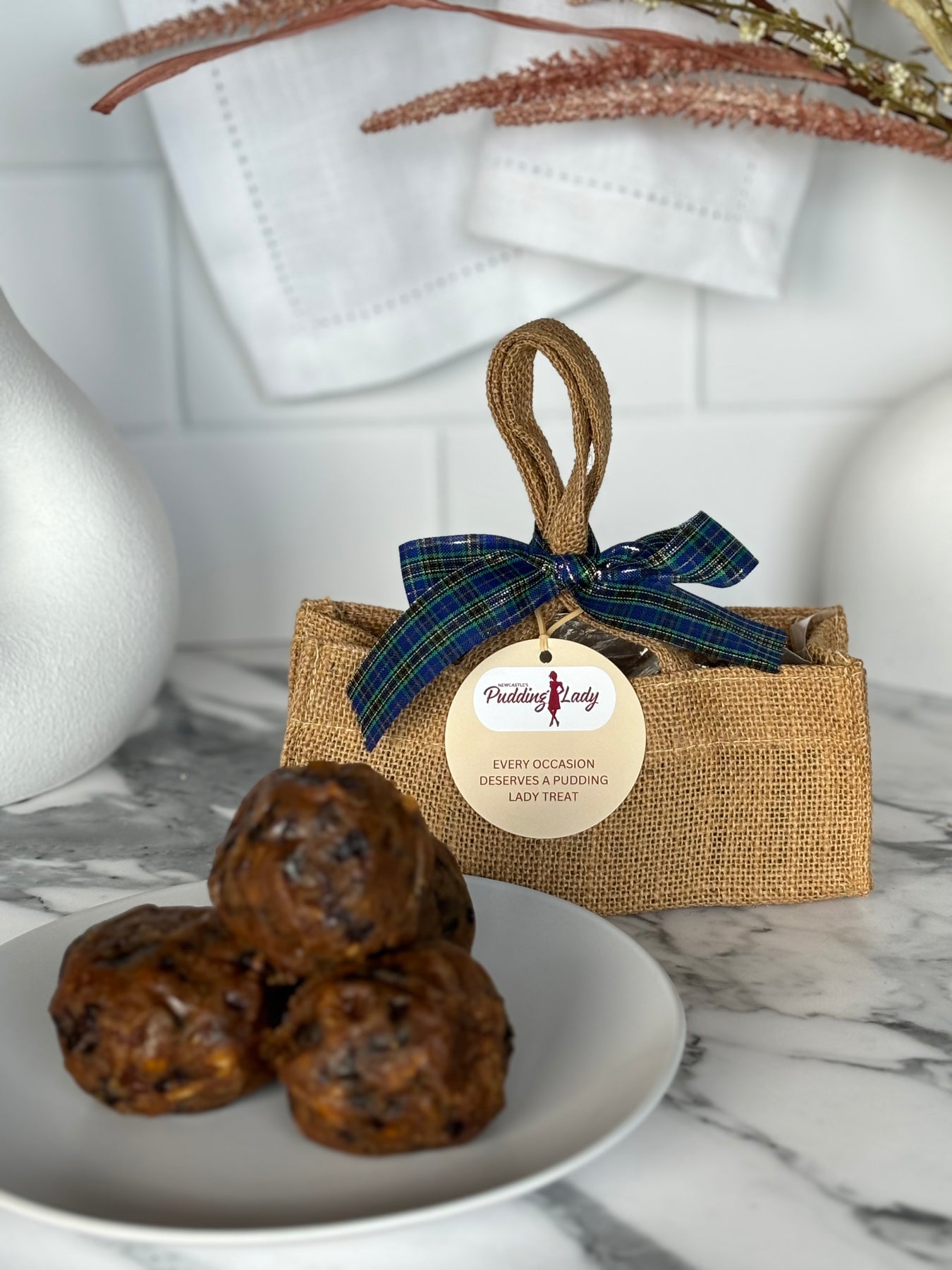 Hand crafted Christmas Pudding by The Pudding Lady