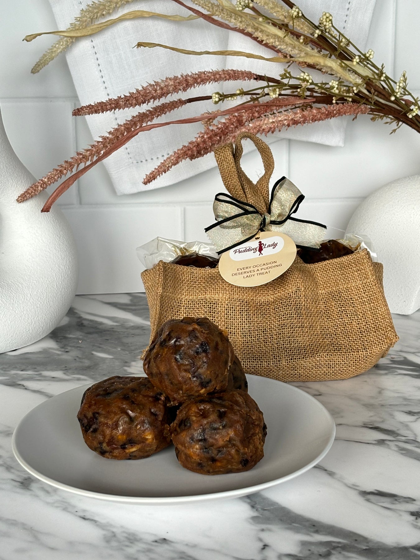 Hand crafted Christmas Pudding by The Pudding Lady