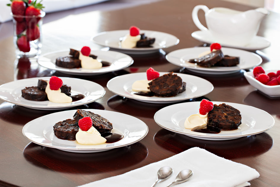 Delicious Sticky Date Christmas Pudding Log – Pudding Lady